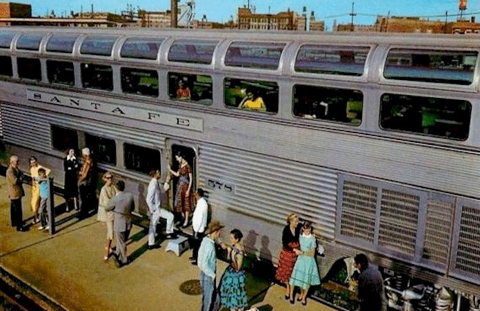 Pacific Parlour Car on The Amtrak Coast Starlight